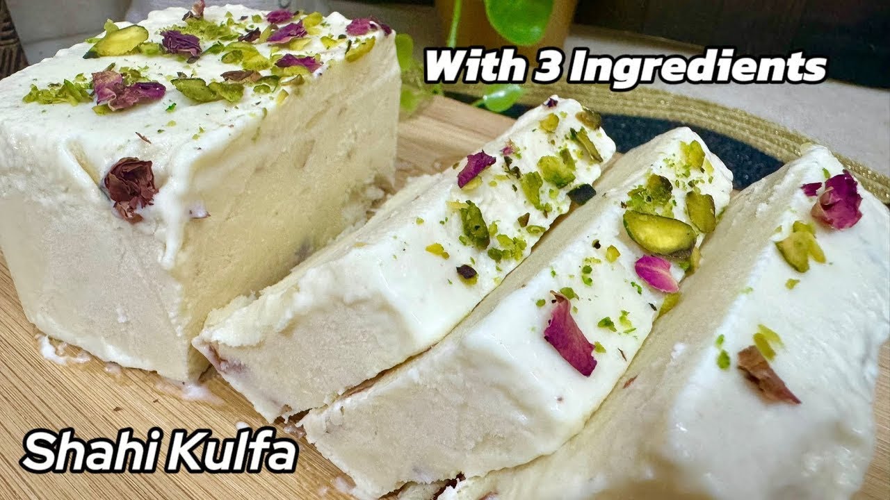 Summer Special Shahi Kulfa Recipe | Shahi Kulfa Recipe Only With 3 ...
