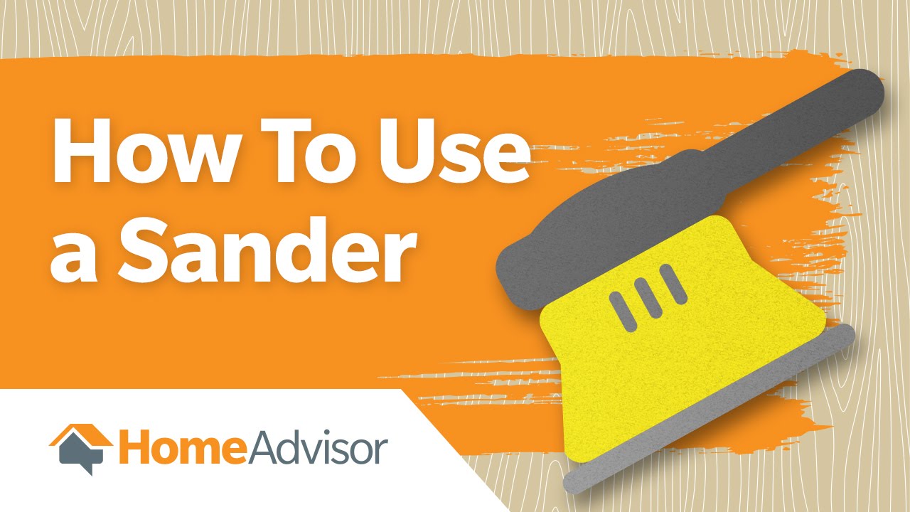 How to Use a Sander | Hand, Orbital and Belt - YouTube