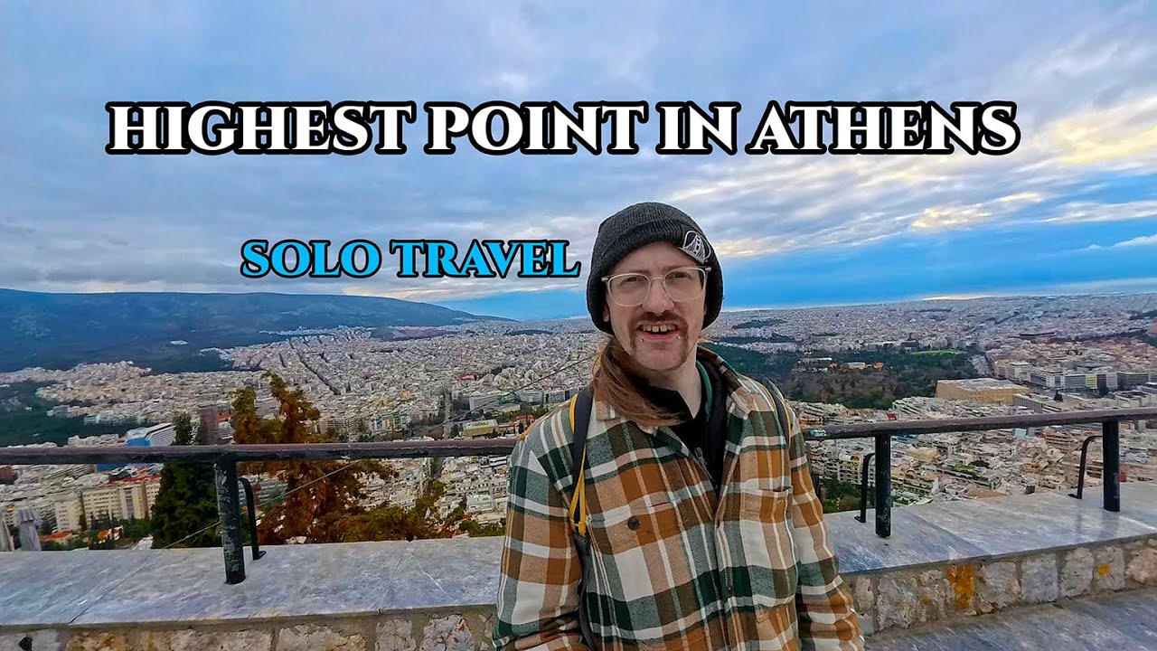 Sketchy Cable Car to Highest Point in Athens - YouTube