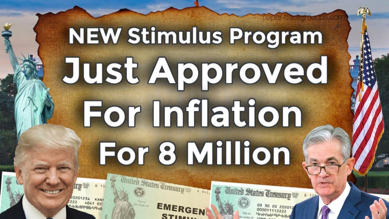 It's Back!! NEW Approved Stimulus Check Program For Fighting Inflation ...