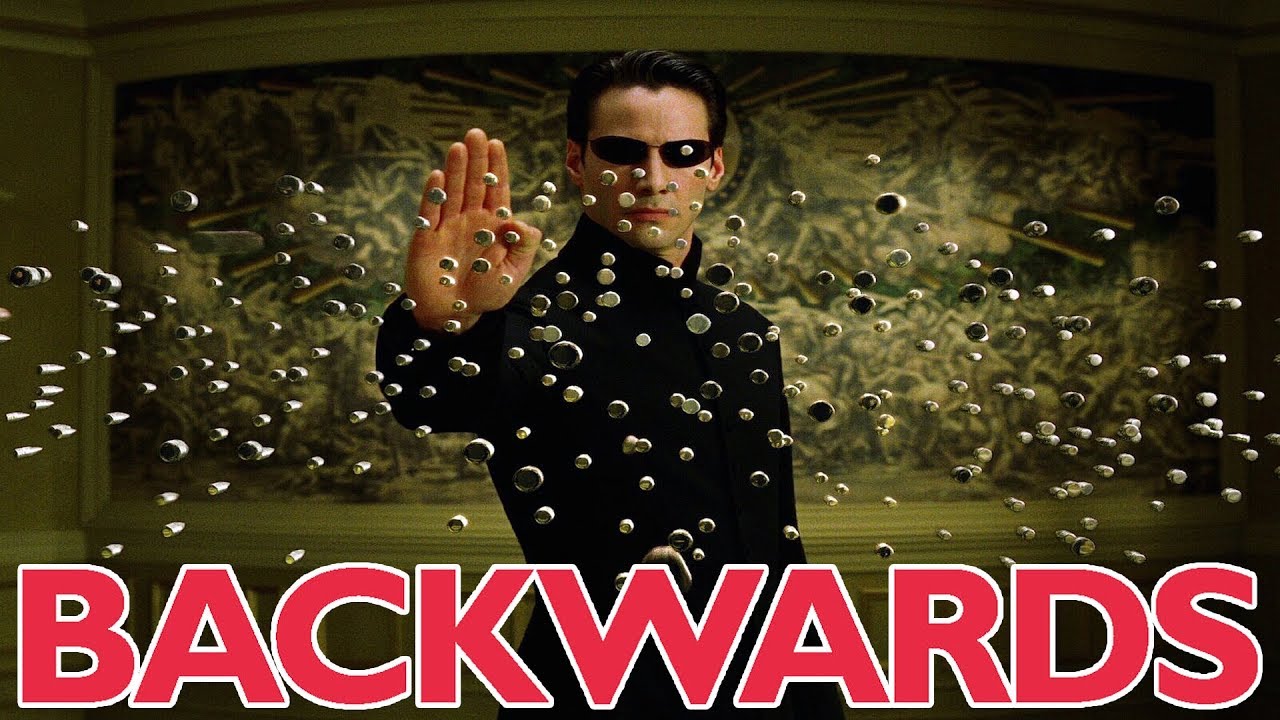 The Matrix Reloaded - Fight Scene | BACKWARDS - YouTube