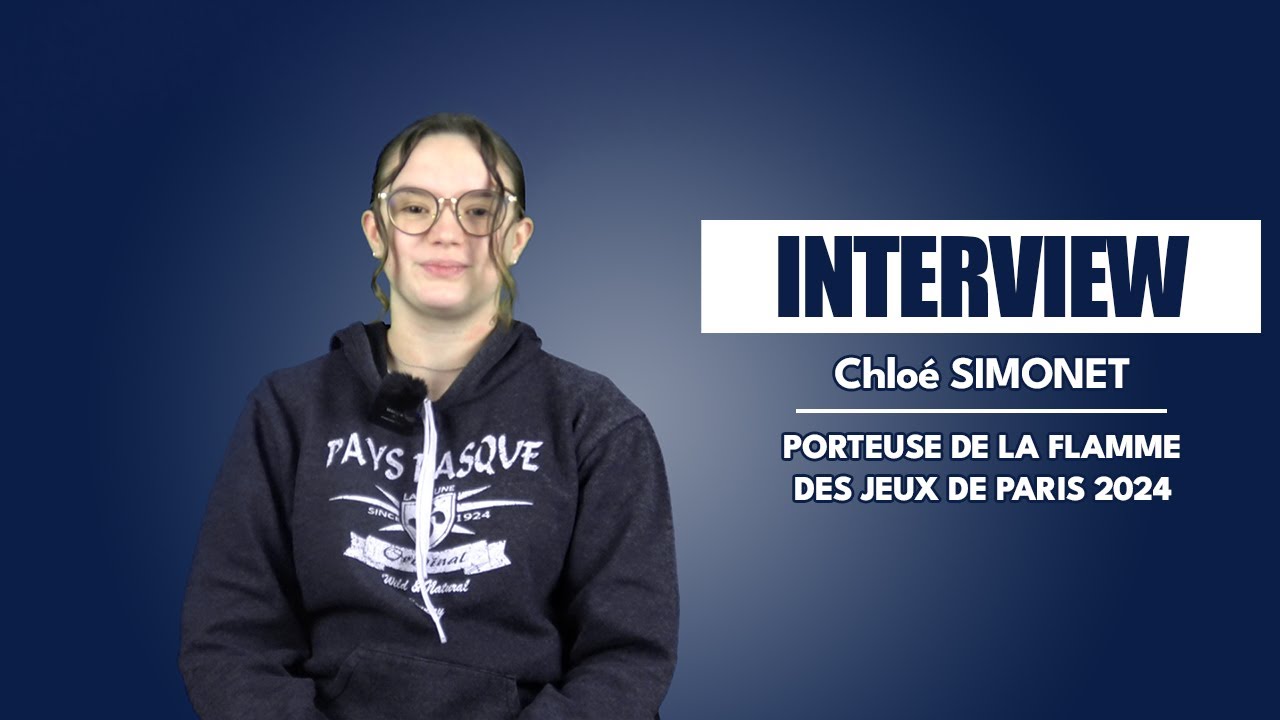 INTERVIEW : Chloé Simonet (Porteuse de la Flamme des Jeux de Paris 2024 ...