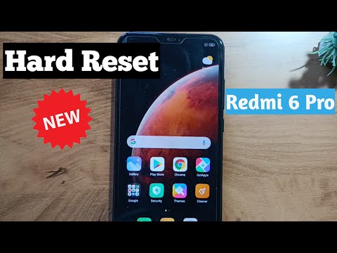 redmi 6 pro reset phone | how to hard reset redmi 6 pro