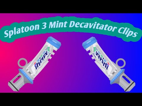 Splatoon 3 Mint Decavitator Clips - YouTube