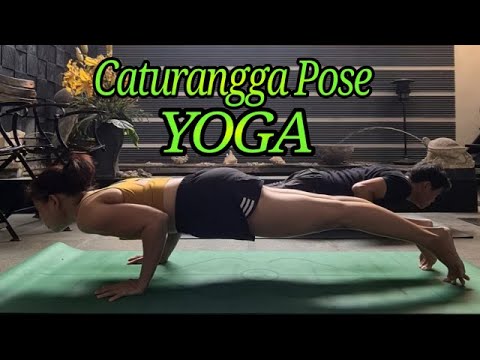 #YOGA CHALLENGES #CATURANGGA POSE #FULL PLANK #PUSH UP  #SHORTS