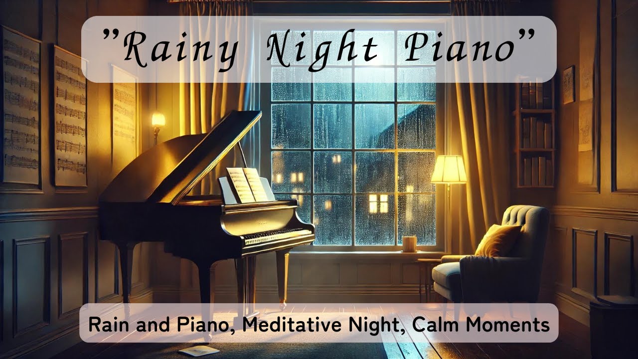 【Relaxing】Rainy Night Piano【healing music】 - YouTube