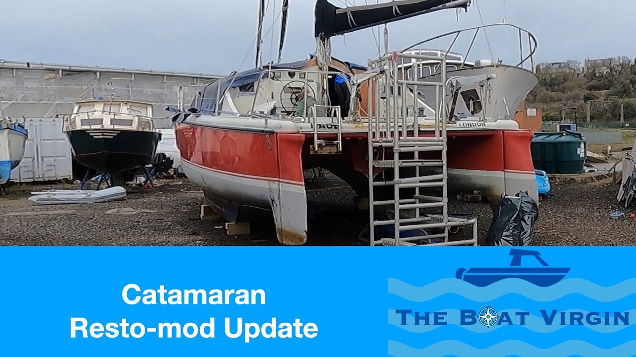 Catamaran Resto-mod update - Part 2 - YouTube