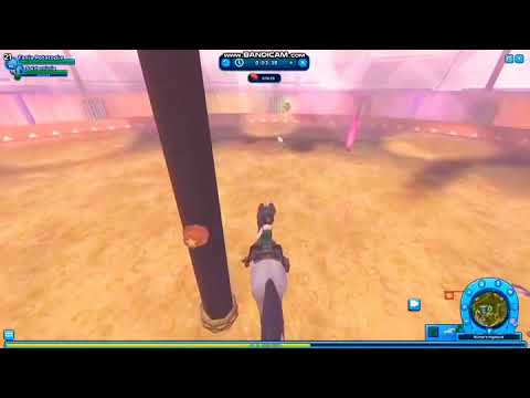 SSO: Xin's Butterfly Race with a pony - YouTube