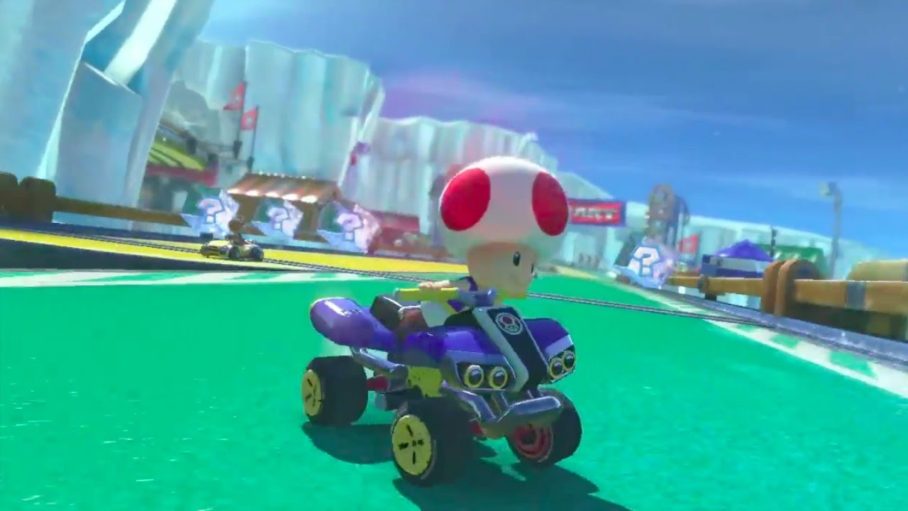 Mario Kart 8 - Ice Ice Outpost Trailer - YouTube