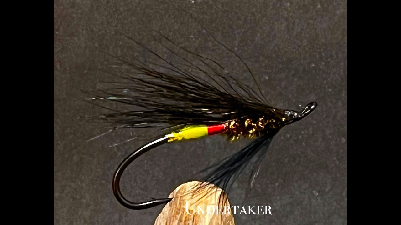 How to tye the - Undertaker Salmon Fly - YouTube