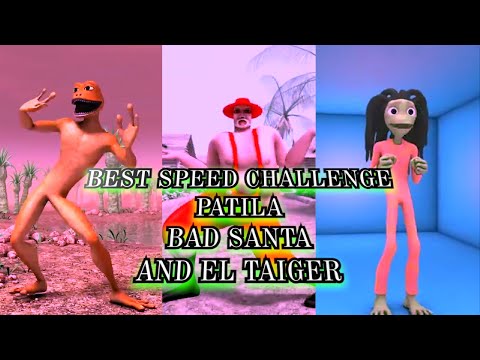 DANCE BATTLE SPEED CHALLENGE COLORS PATILA AND BAD SANTA AND EL TIGER. WHO IS A COOL DANCER?