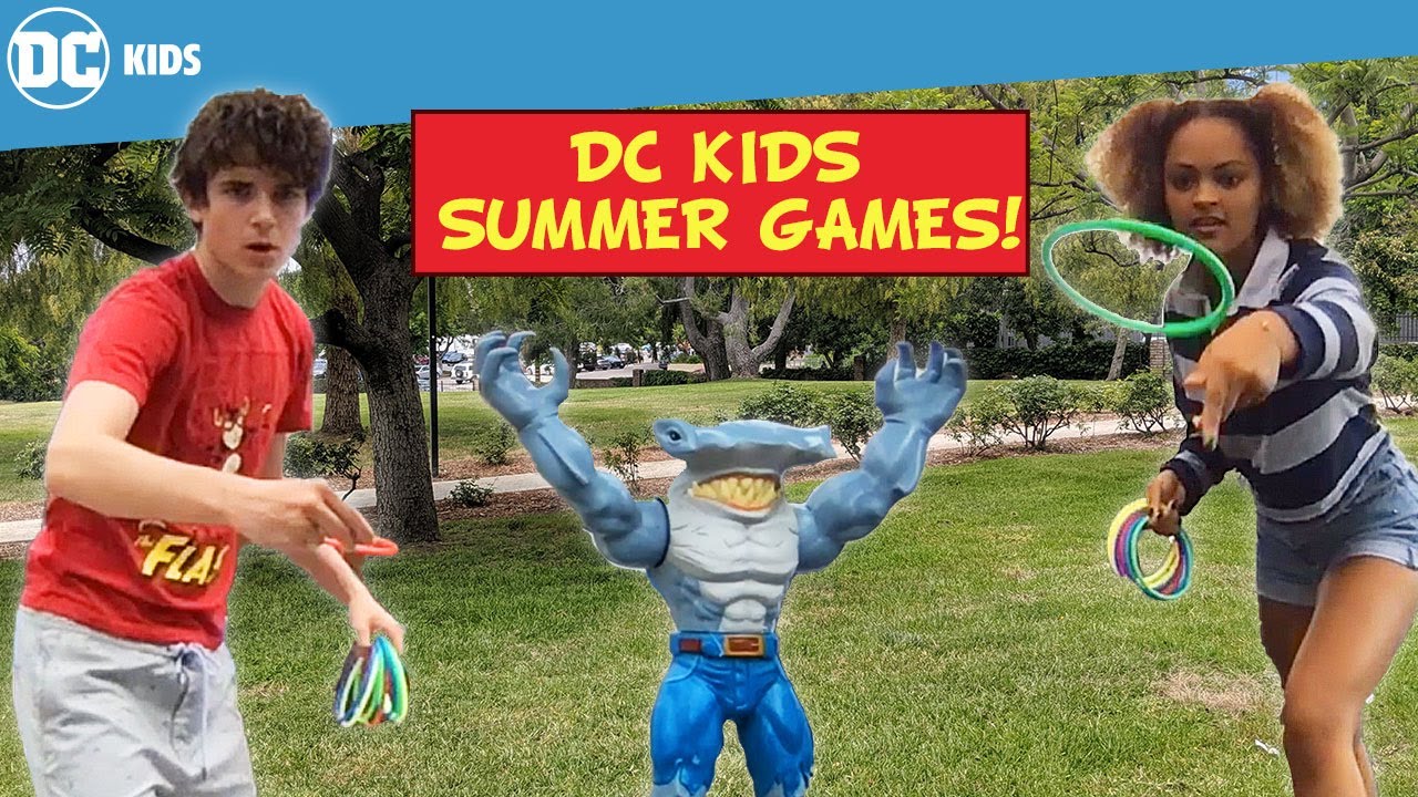 DC Kids Summer Games! | DC Kids Show - YouTube