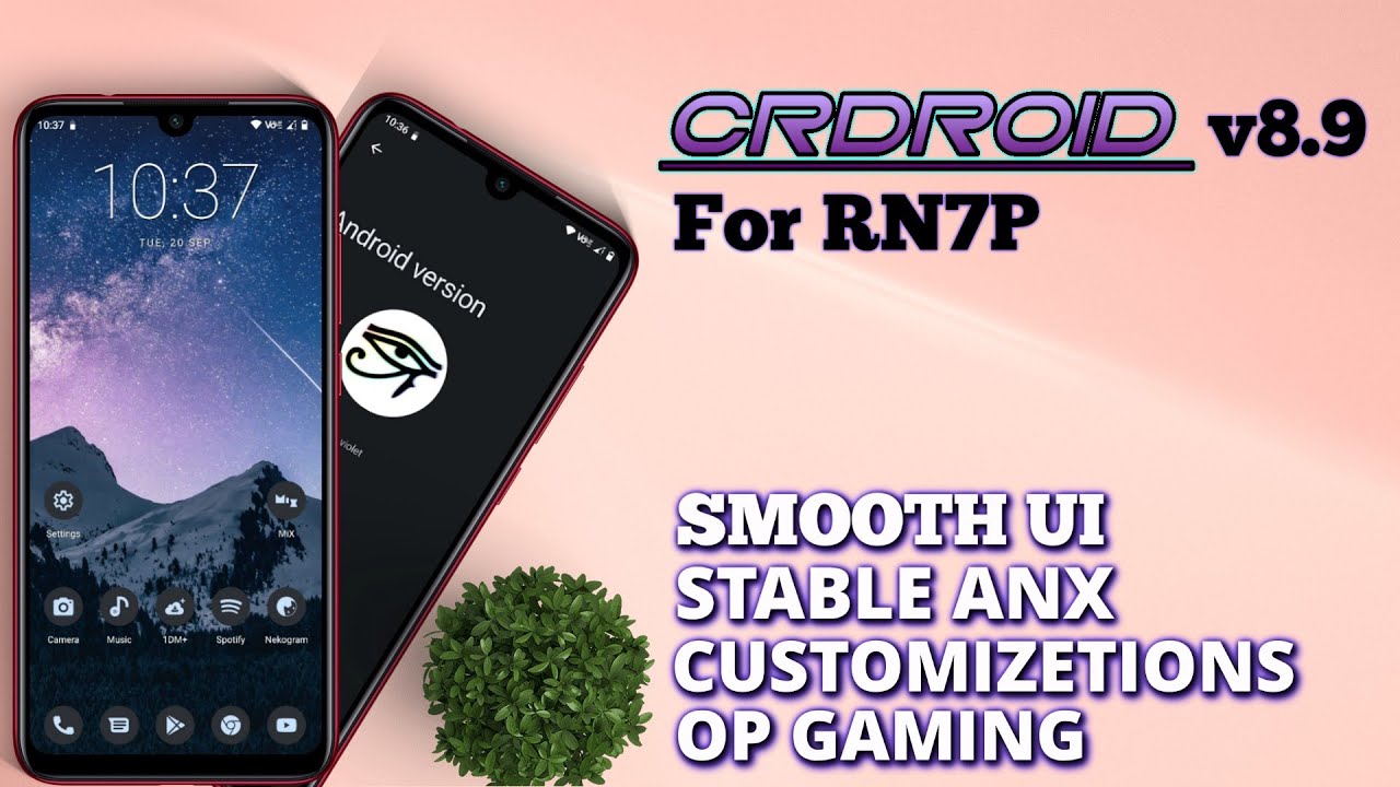 CrDroid 8.9 For Redmi Note 7 Pro | CRDROID v8.9 Android 12L ...