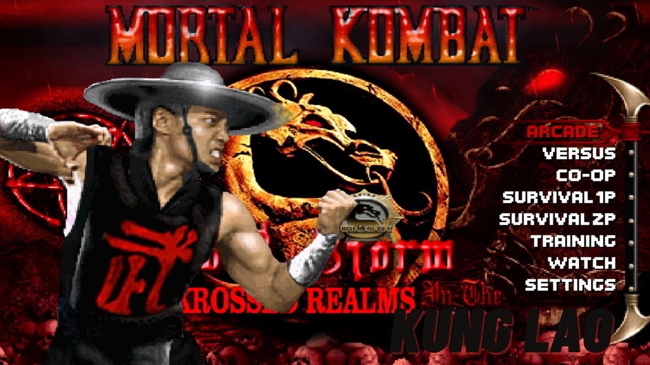 Mortal Kombat Blood Storm Vs Krossed Realms (Kung Lao Mkbs) - YouTube