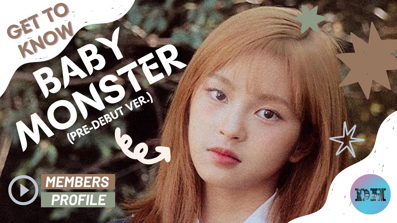 (PRE-DEBUT Ver.) BABYMONSTER (베이비몬스터) MEMBERS PROFILE & FACTS - YouTube