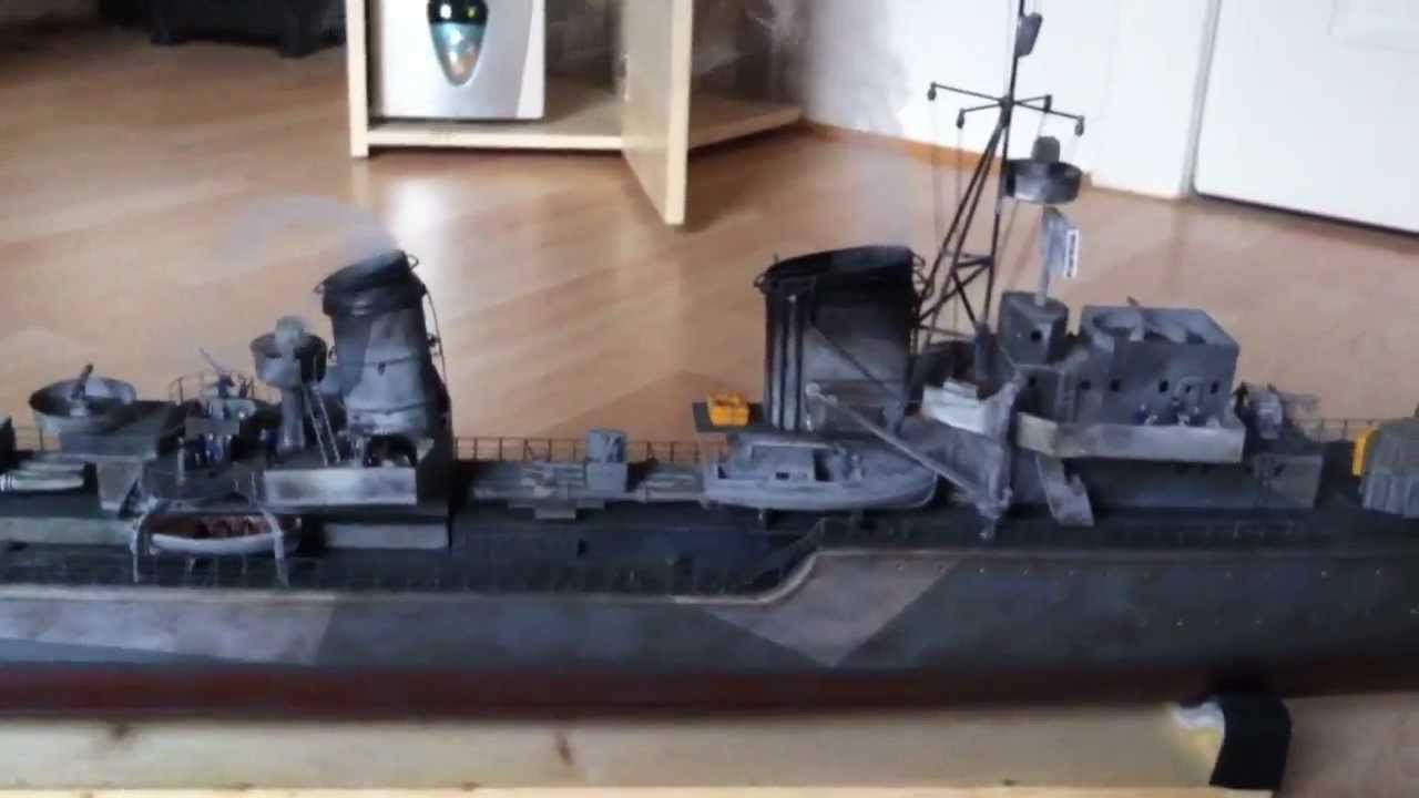 Deutscher Zerstörer, German Destroyer Z37 (Z31) Typ 36 A (Mob) 1:96 ...