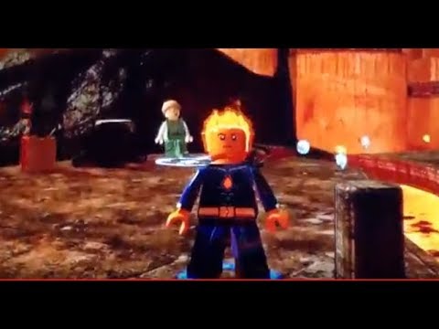 Lego Marvel Super Heroes 2 - Human Torch Custom (on fire) - YouTube