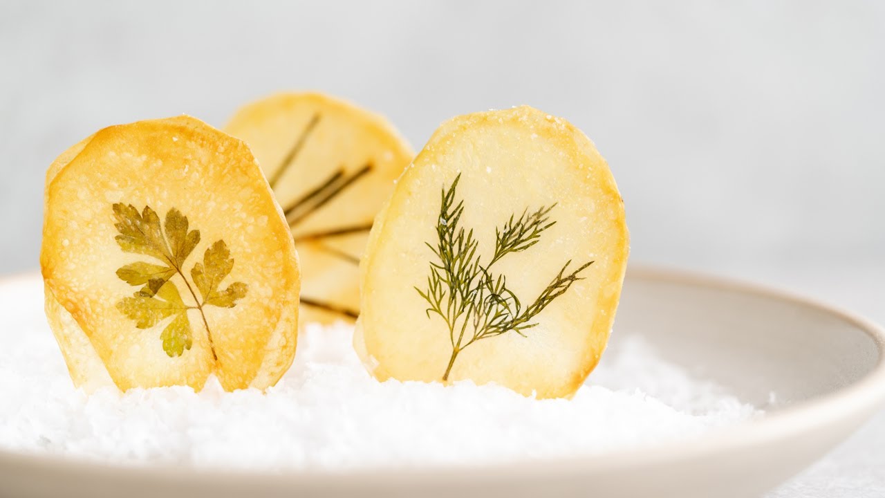 Oven Baked Crispy Potato Chips | Windowpane Potato Chips - YouTube