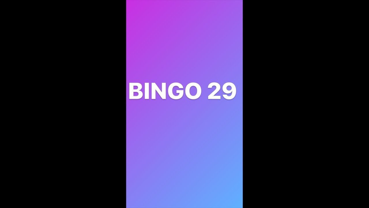 🔥🔥BINGO 29 Y BINGO 06🔥🔥🔥🔥 - YouTube