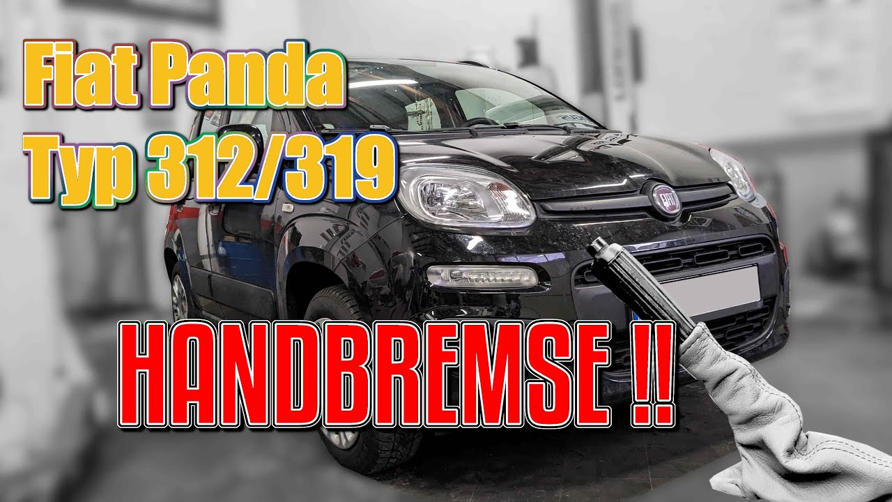 Fiat Panda 312/ 319 Handbremse einstellen - DIY- Boxenstopp - YouTube