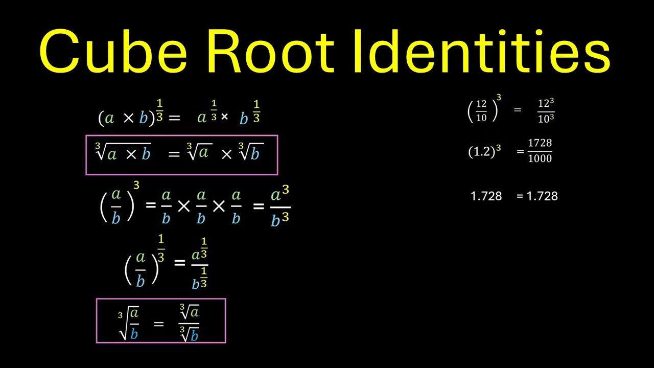 Cube root of a number split into multiples | Cube and cube roots | Odia ...