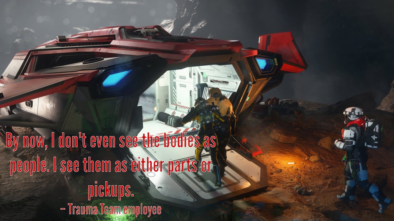 a Day in the Life of "Trauma Team" #starcitizen - YouTube