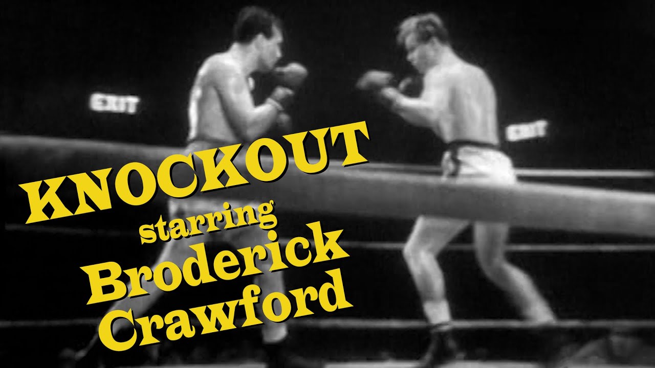 Knockout (TV-1953) BRODERICK CRAWFORD - YouTube