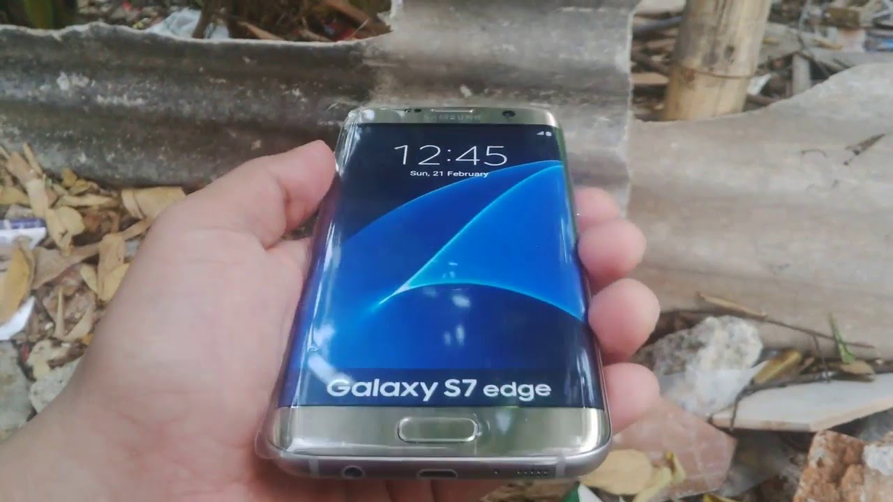 Unboxing Fake Samsung Galaxy S7 edge (dummy phone) Review - YouTube