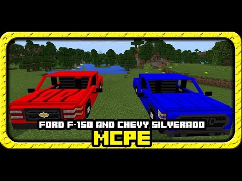 Review mod Ford F-150 & Chevy Silverado for Minecraft - YouTube