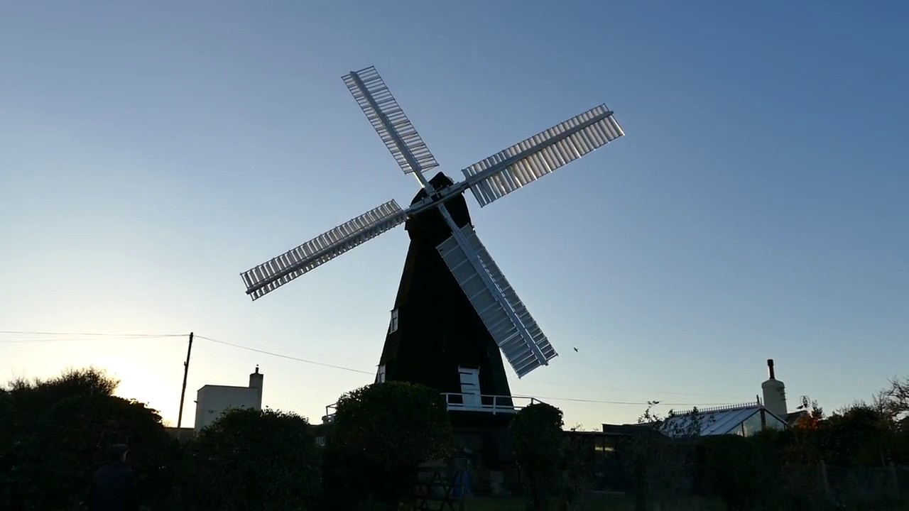 Drapers Mill turning for first time in 5 years. - YouTube