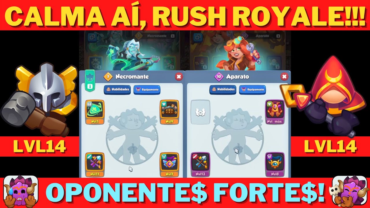 Rush Royale - Que isso, Rush?!??!? l Gameplay português PT-BR - YouTube