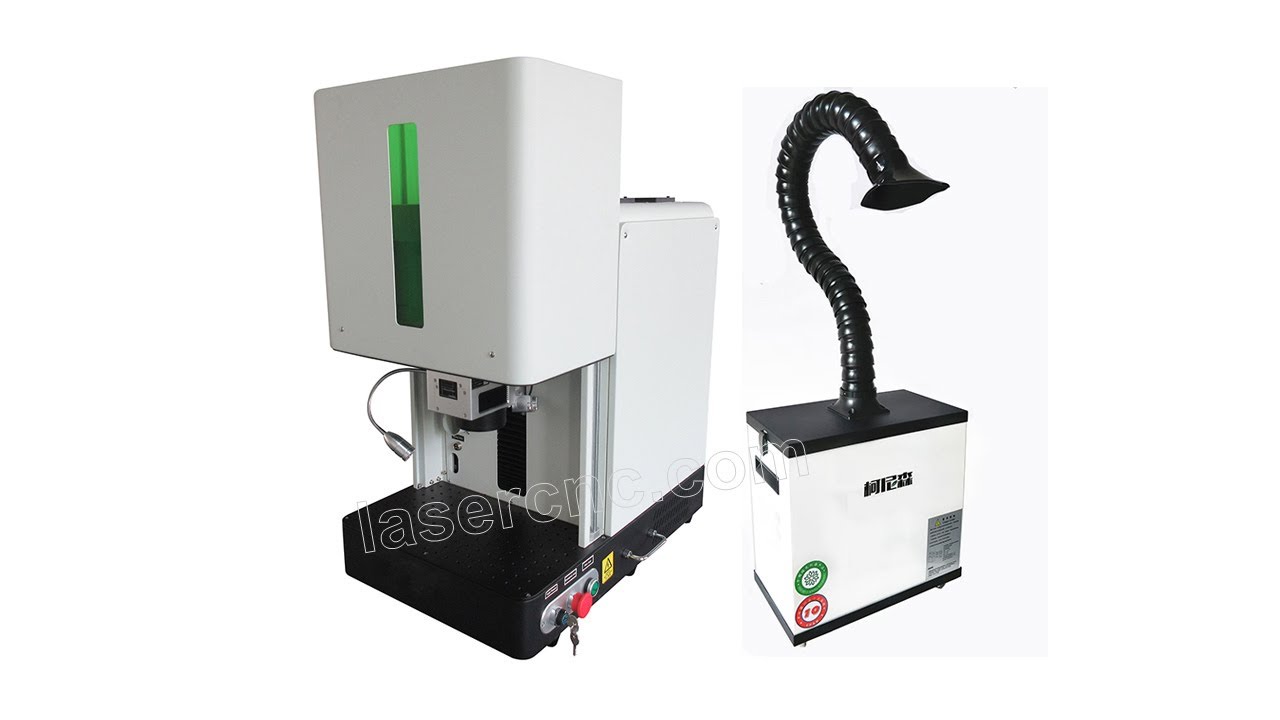 Safety Cover Enclosure Fiber Laser Marking Machine with Air Purifier ...