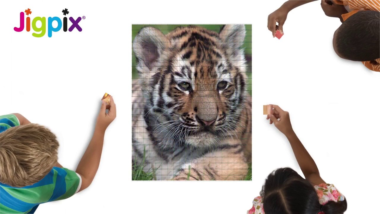 A new way to make ENDLESS puzzles... JigPix! - YouTube