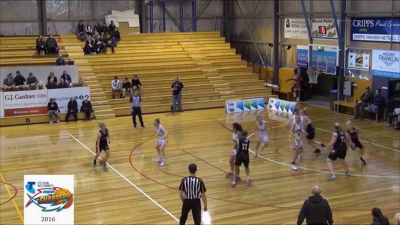 Telstra Hobart Lady Chargers Game Highlights Round 8 - YouTube