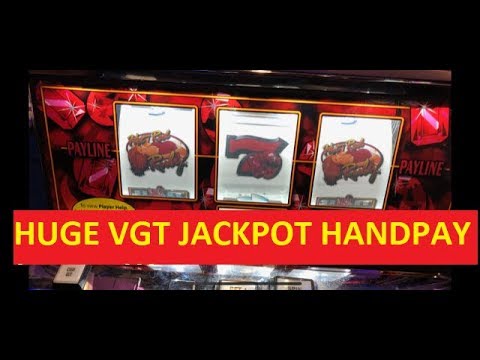 OMG !!!!! MY BIGGEST VGT JACKPOT EVER !!!! $10 BET RUBY RED SLOT !!! I ...