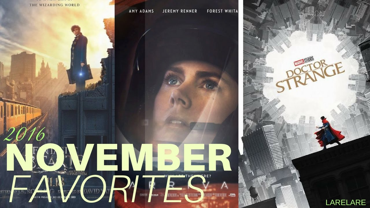 November Movie Favorites - YouTube