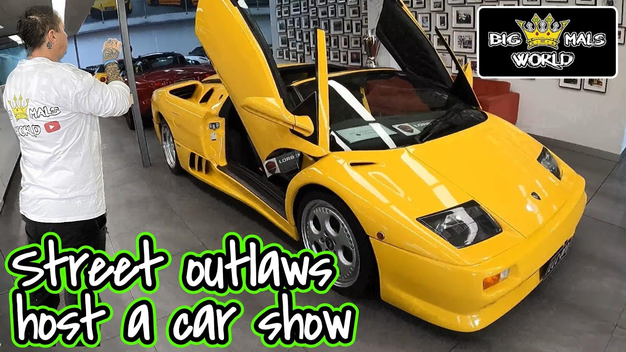 Street Outlaws host a car show here in Australia at @LorbekLuxuryCars ...
