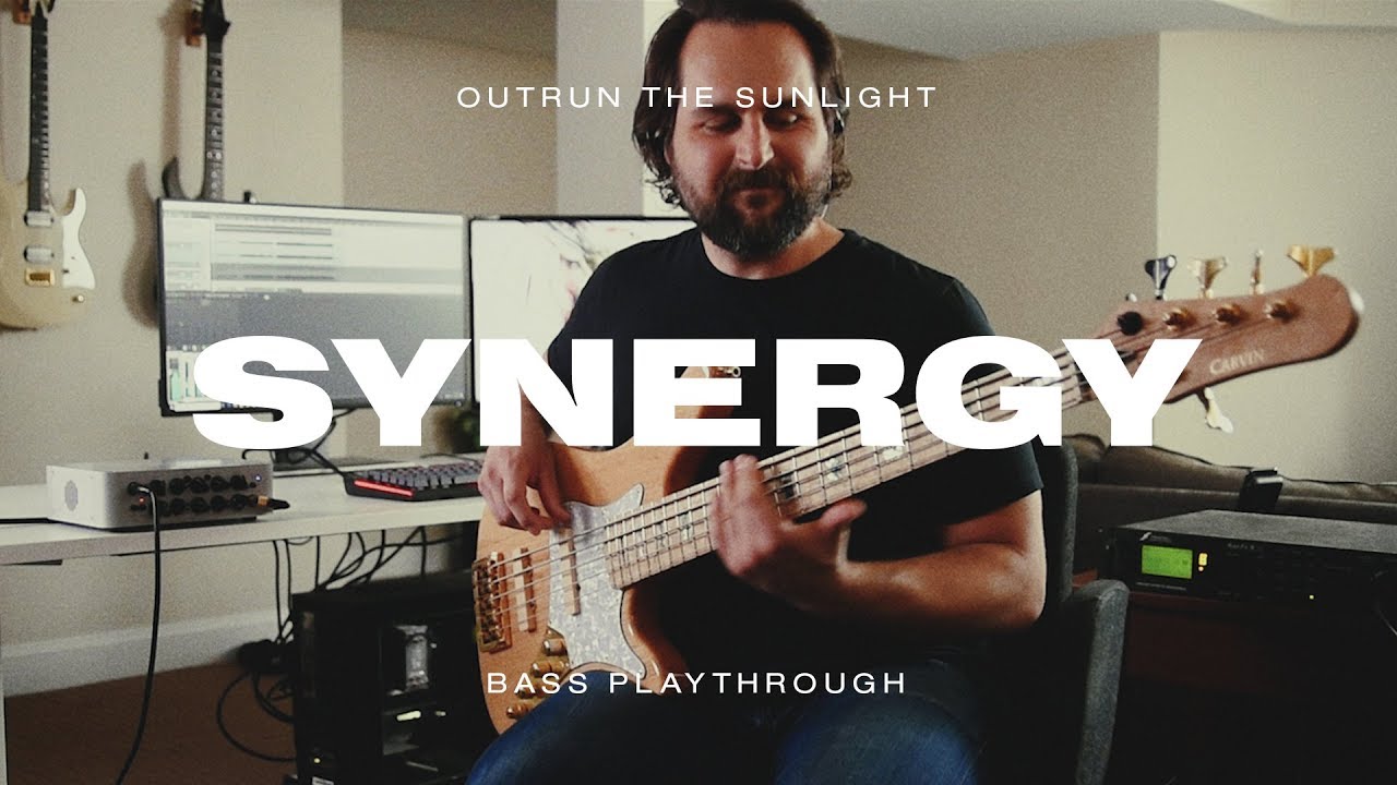 Outrun the Sunlight - "Synergy" (Bass Playthrough) - YouTube Music
