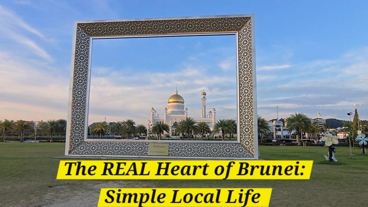 Brunei Frame & Golden Sunset: Witnessing Local Life at Taman Mahkota ...