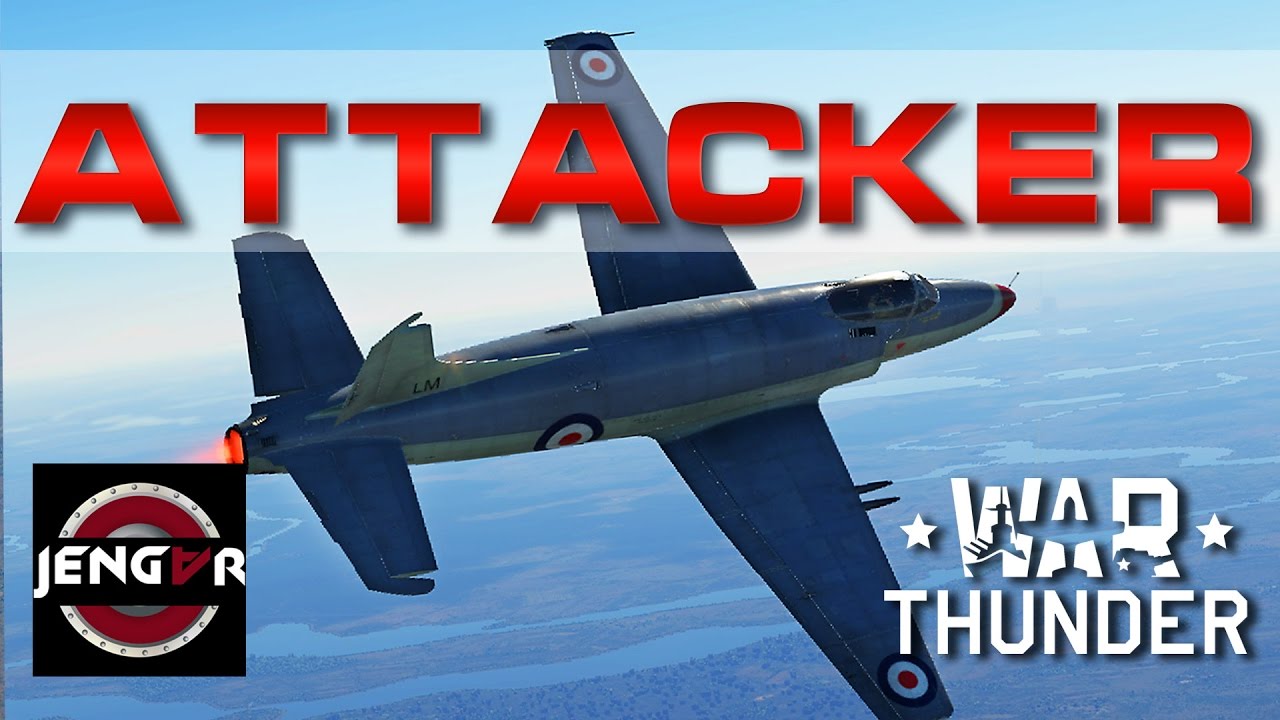 War Thunder Realistic: Attacker FB 1 [Solid at 7.0] - YouTube
