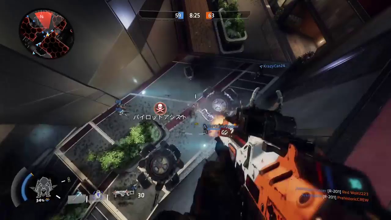 high speed play in titanfall 2 (can't stand staying still) - YouTube