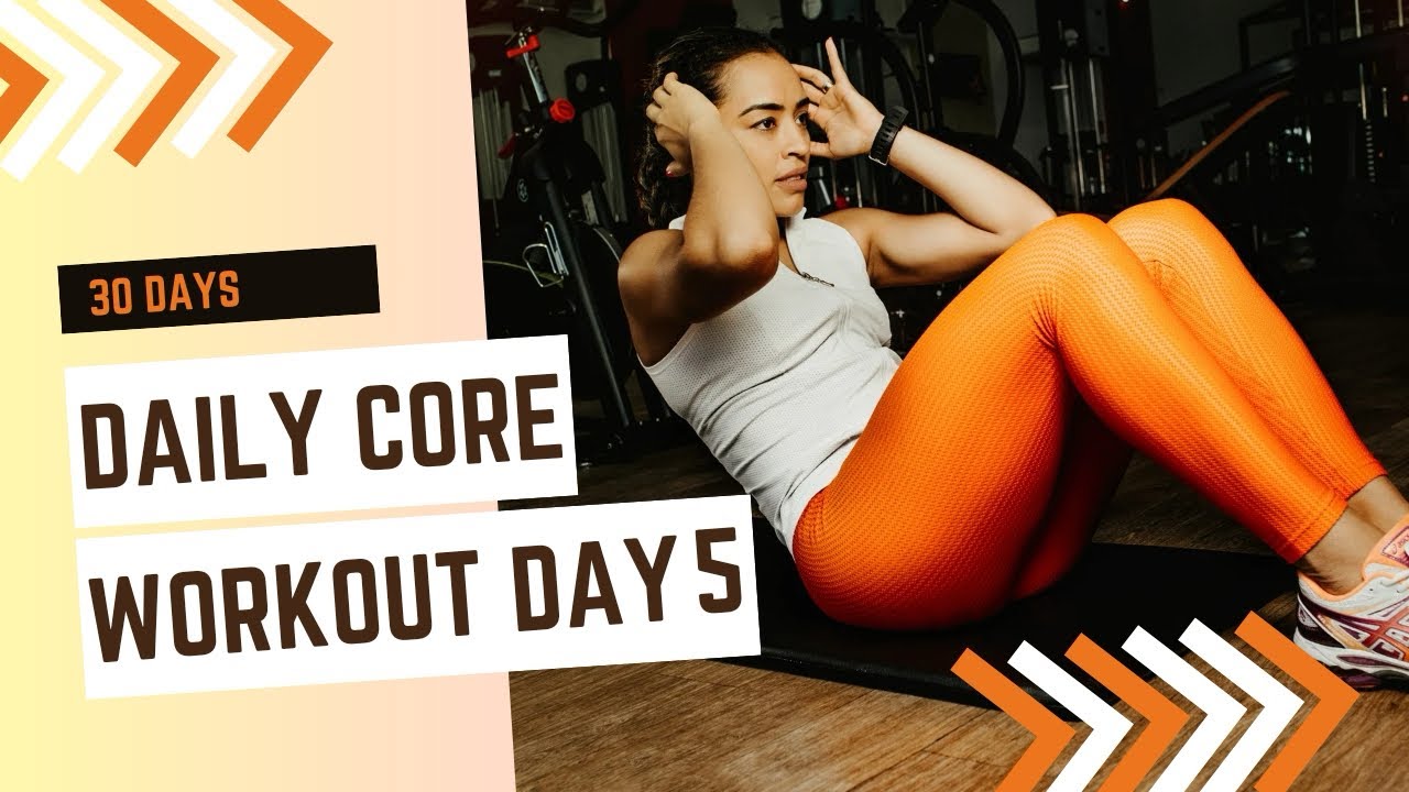30 days daily core exercises result l Day-5 l - YouTube