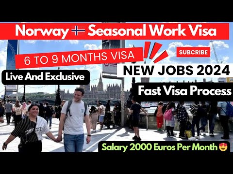 🇳🇴Norway Seasonal Work Permit 2024,Norway Residence Permit,Moving To ...