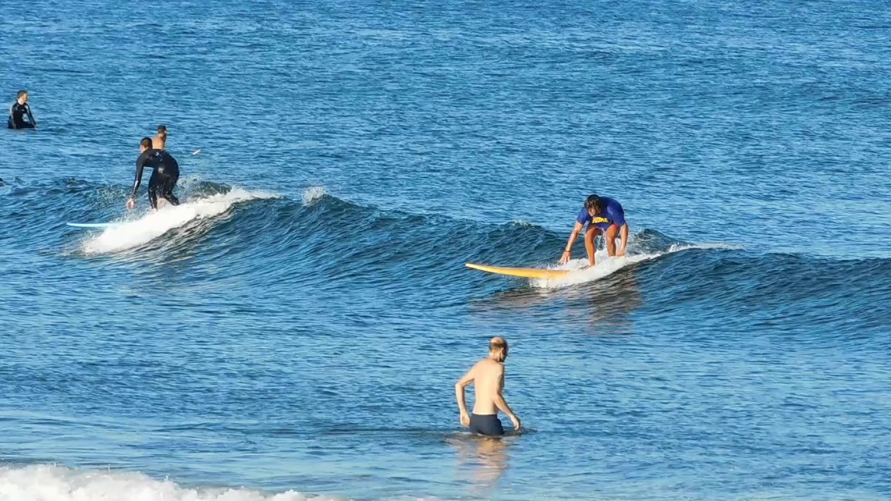 Surfing Goose Rocks Beach Maine - YouTube