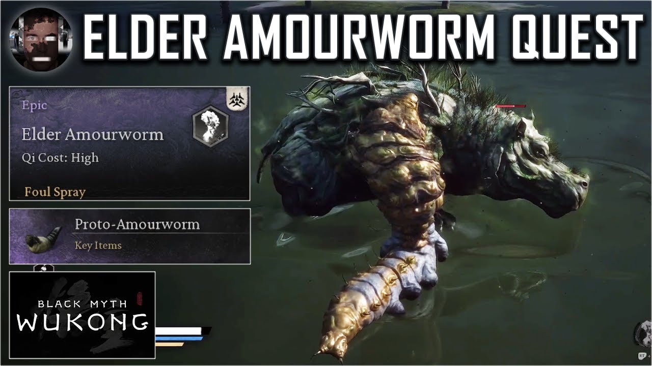 Elder Amourworm Spirit Quest - Black Myth: Wukong - YouTube