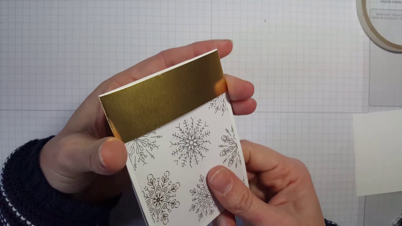 Teach Me Tuesday: Stampin' Up Gift Card Holder - YouTube