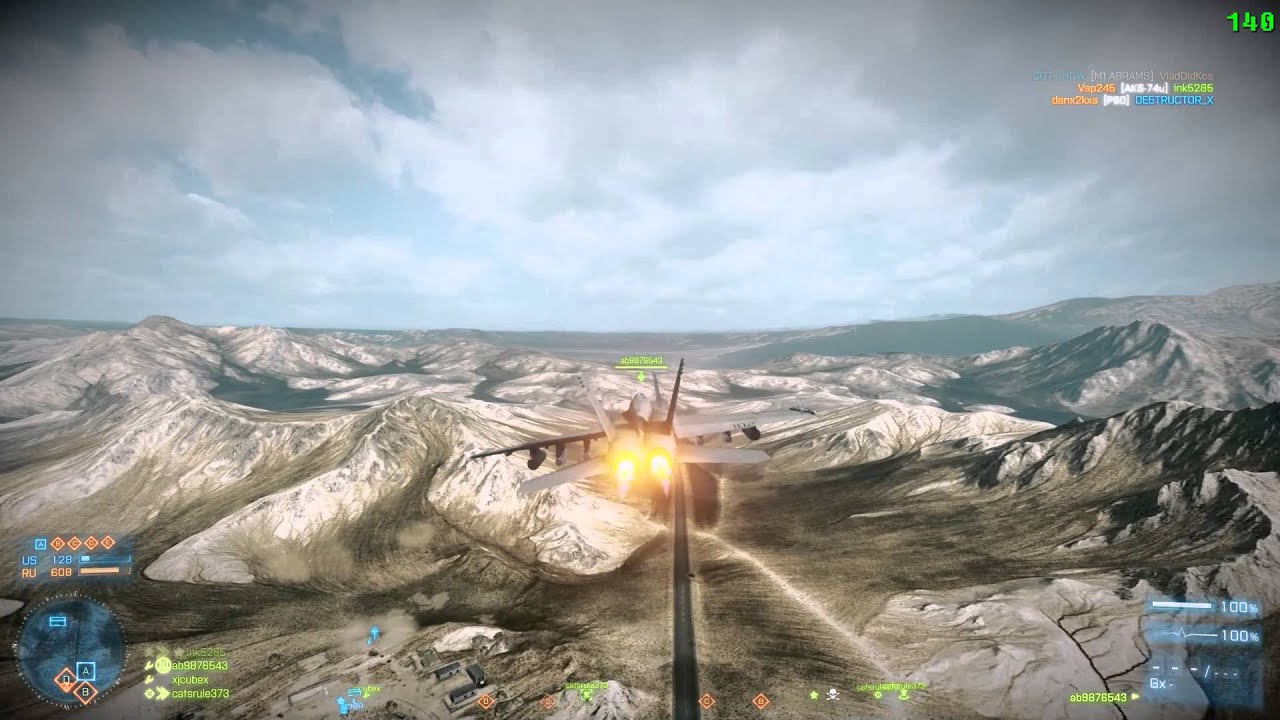 AMD Raptr test - Battlefield 3 Quick Jet Gameplay (13-0) - Ultra 1080p ...