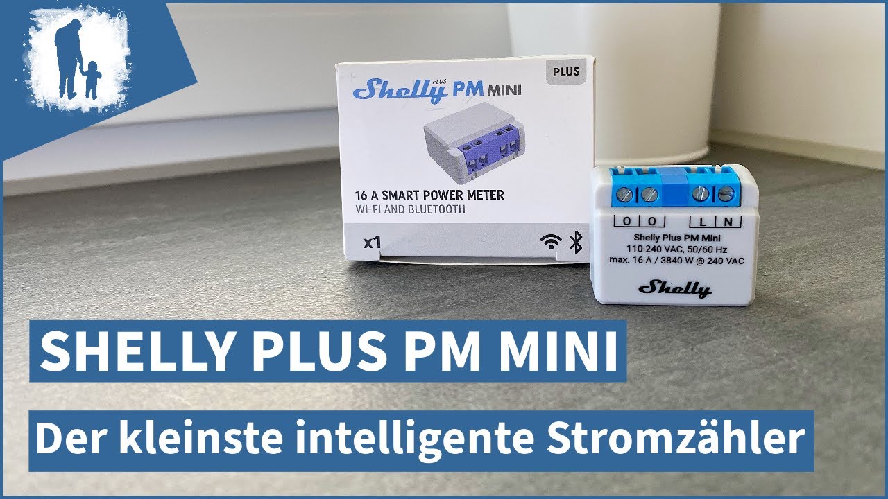 Shelly Plus PM Mini - ioBroker, Installation & Review - YouTube