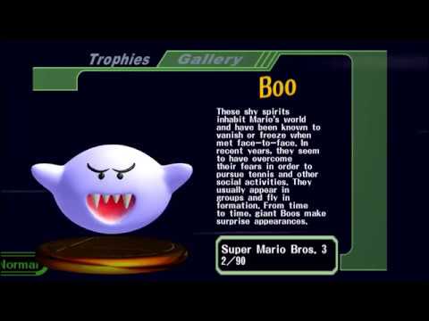 Super Smash Bros Melee: HD Remaster All 293 Trophies(HD) - YouTube