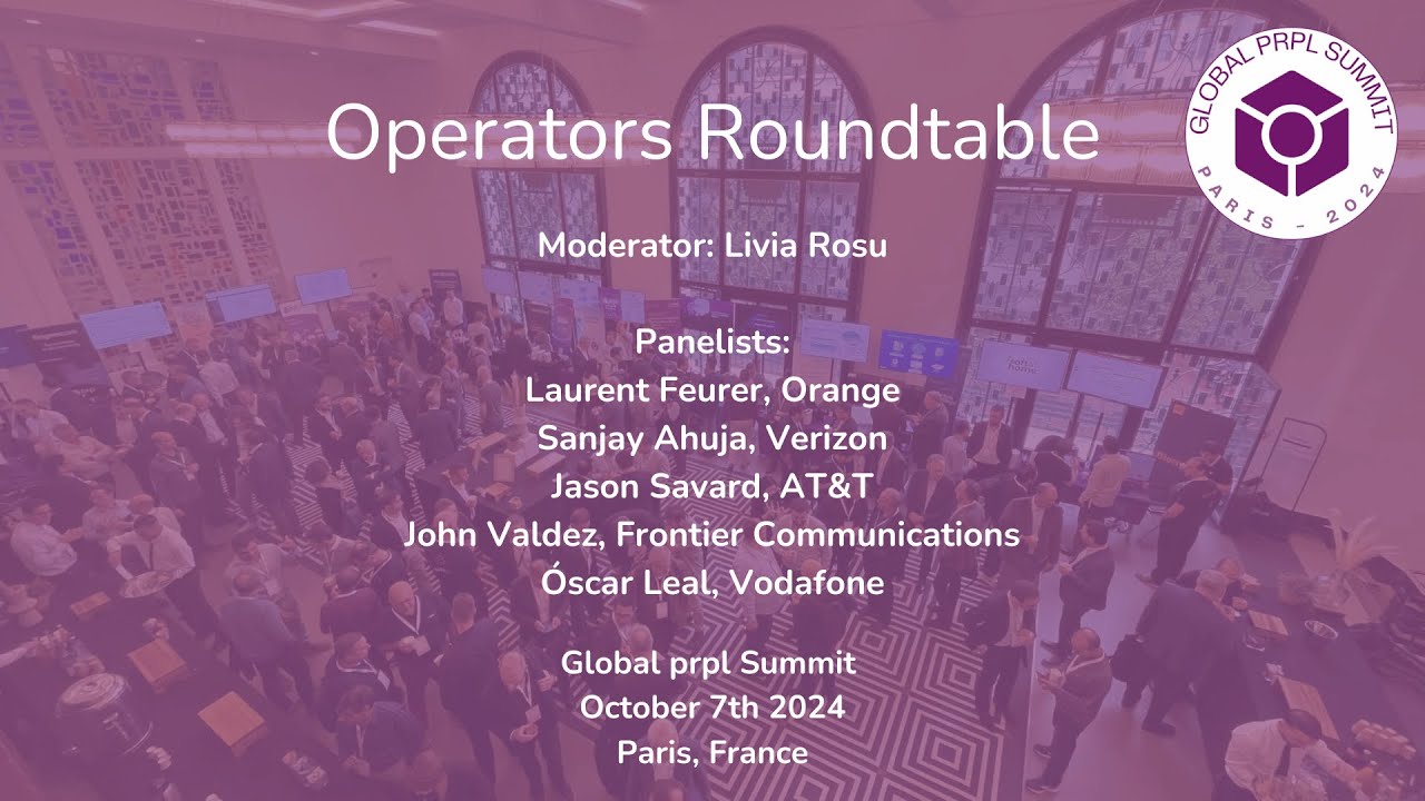 Global prpl Summit 2024 - Operator Roundtable - YouTube